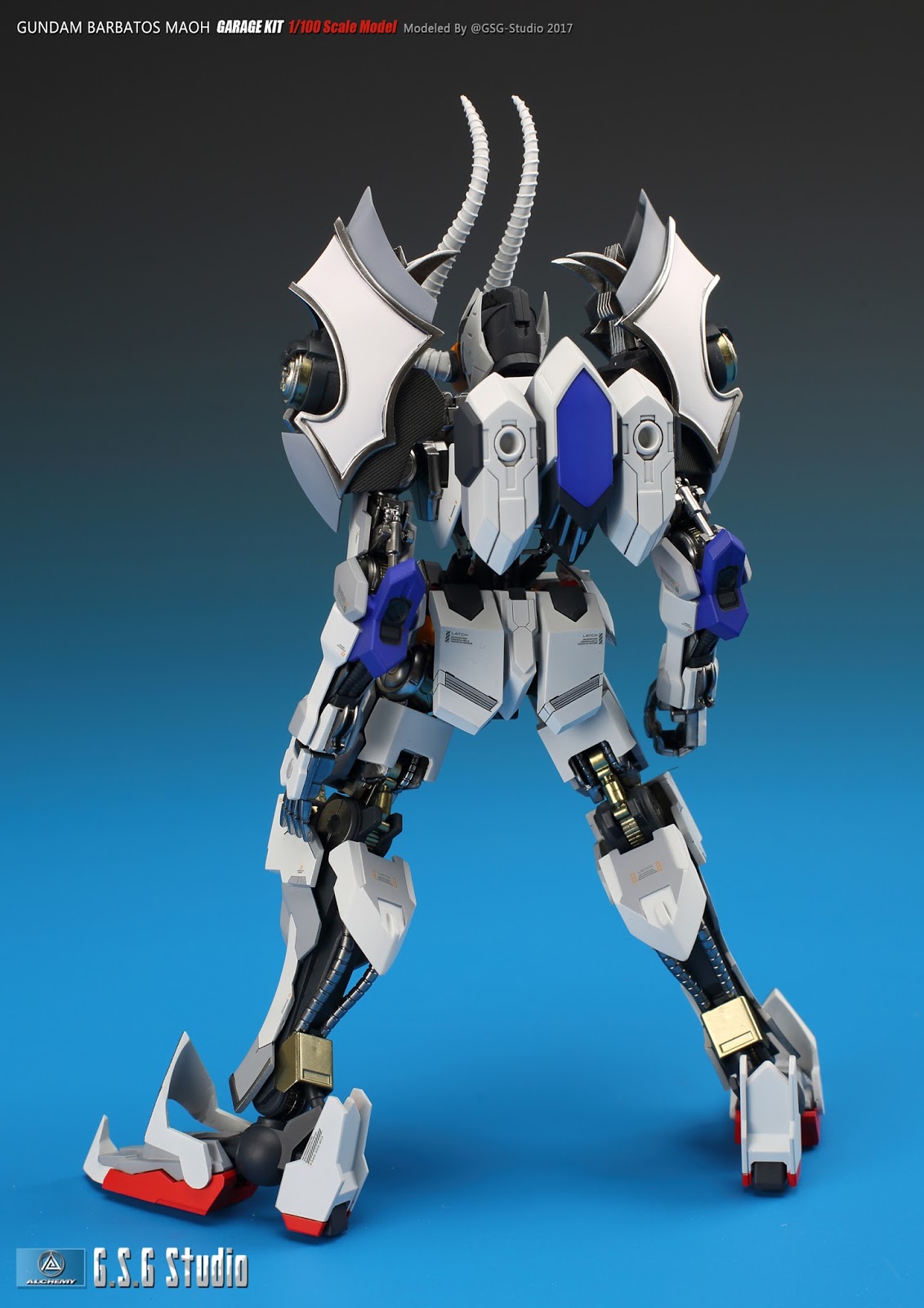 GUNDAM GUY: Gundam Barbatos Maoh - Custom Build