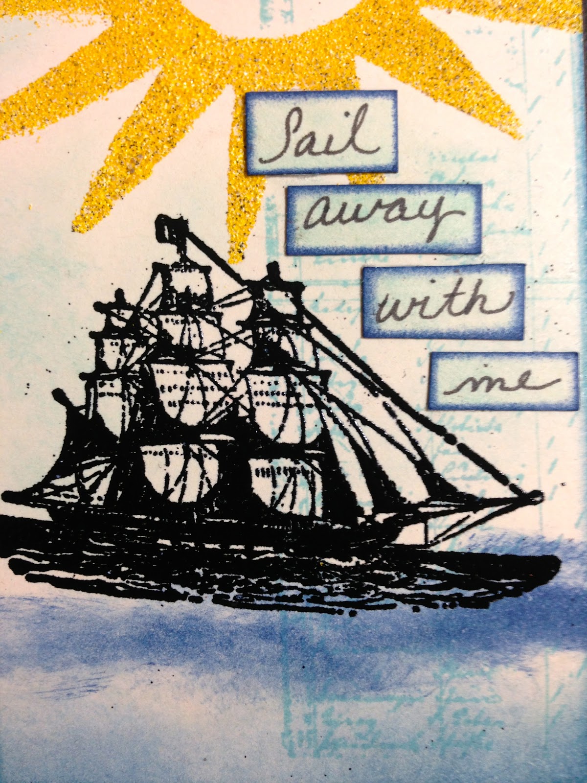 Claudine's Art Corner: Sail Away With Me