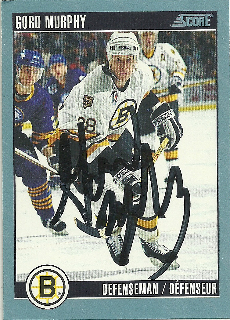 Hell's Valuable Collectibles: 4 Gord Murphy Autographed Cards