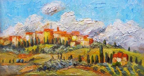 Landscape Artists International: Day 5, Tuscany Art Trek with Niki ...