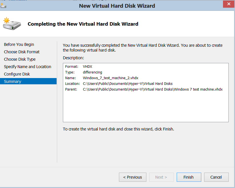 IT-Immensa: Hyper-V>> Save diskspace using a differencing disk