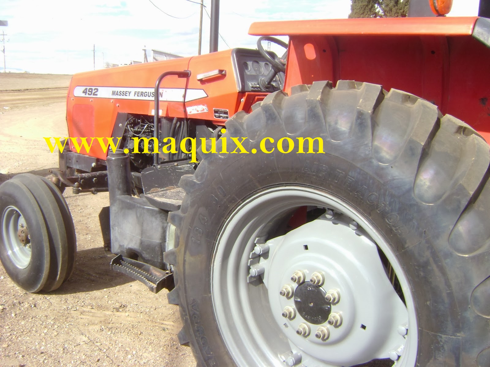 MAQUINARIA AGRICOLA INDUSTRIAL: Vendo Tractor Massey Ferguson 492 ...