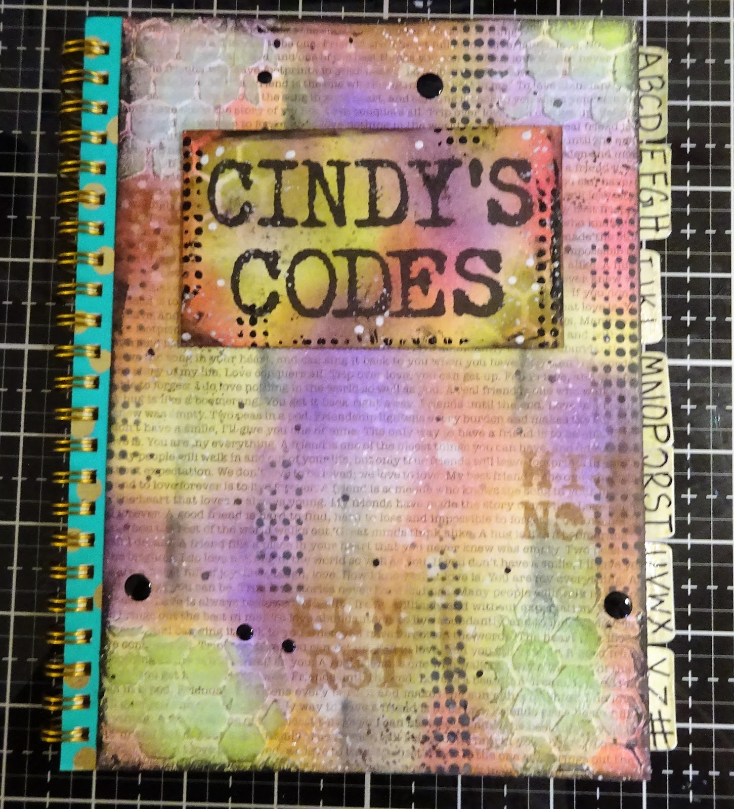 Designing Duos: Code Notebook cover (front and back)