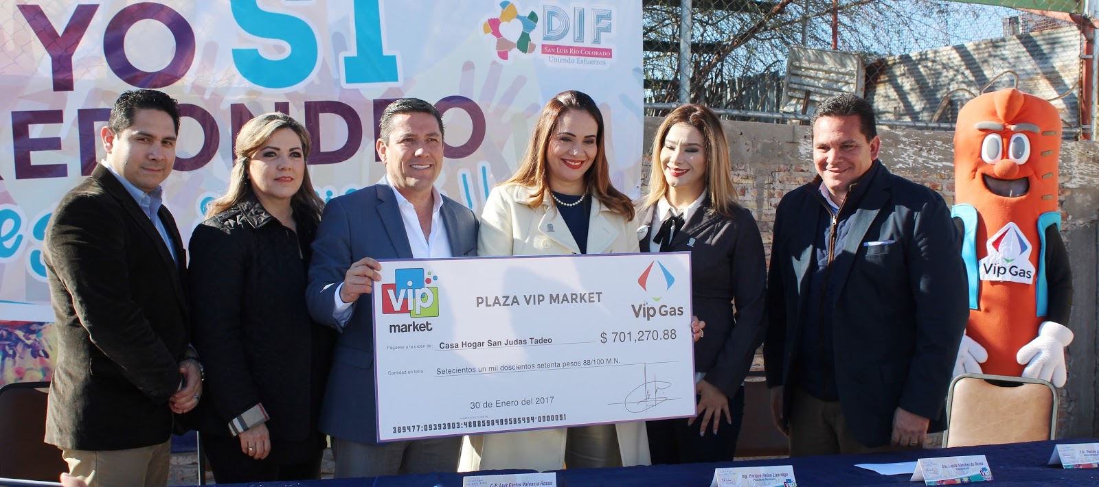 El Informante: VIP Market beneficia con redondeo a casa hogar