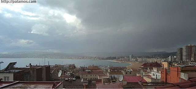 El temps a Palamós: Dissabte 31 de març: una tempesta molt dèbil