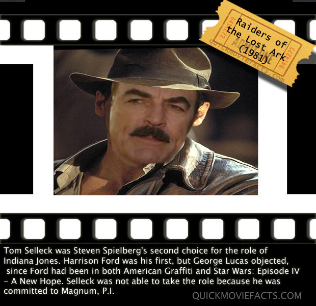 Tom Selleck as Indiana Jones