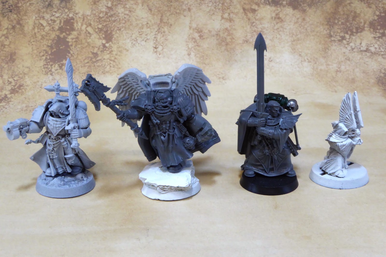 Old School Gaming: Dark Angels: Character Kitbashing