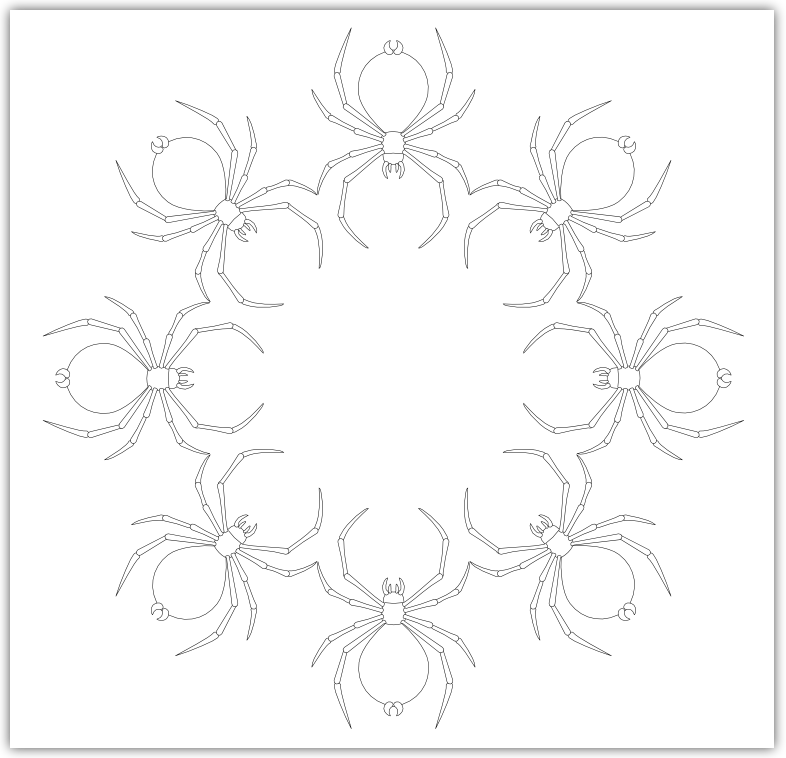 Imaginesque: Spider Pattern