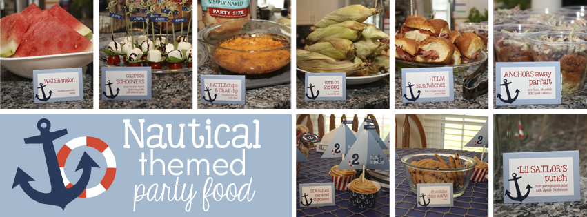 more than 9 to 5...my life as "Mom": Amos's Nautical Themed 2nd ...