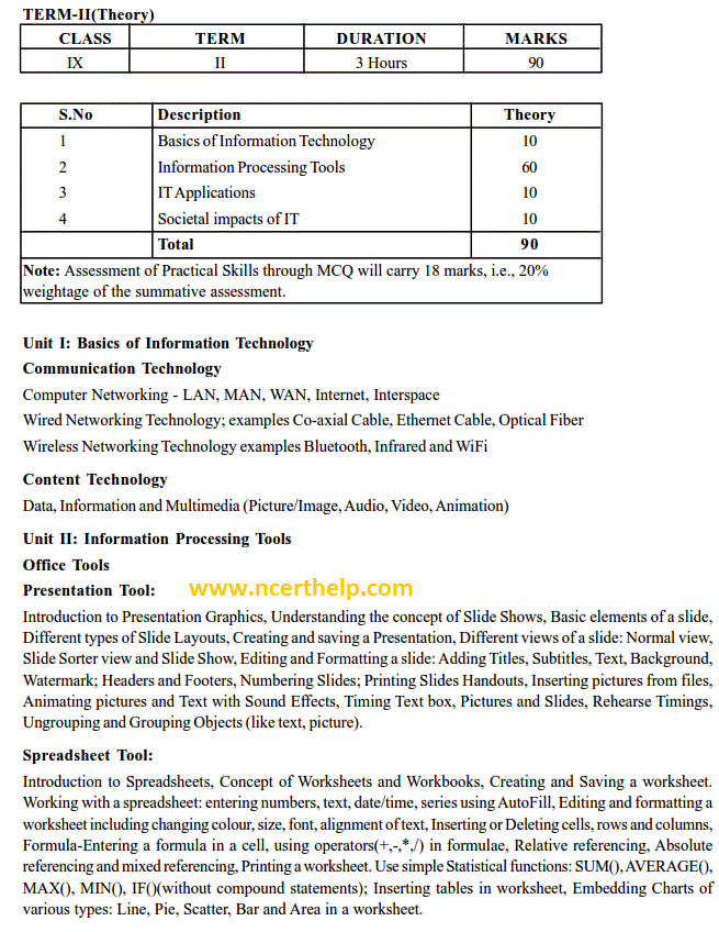 NCERT Solutions, CBSE Sample Papers and Syllabus for Class 9 to 12 ...