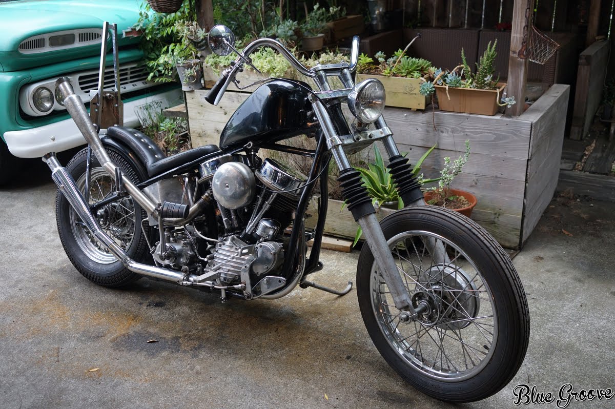 BLUE GROOVE SHOP BLOG: - SOLD - 49` PANHEAD CHOPPER
