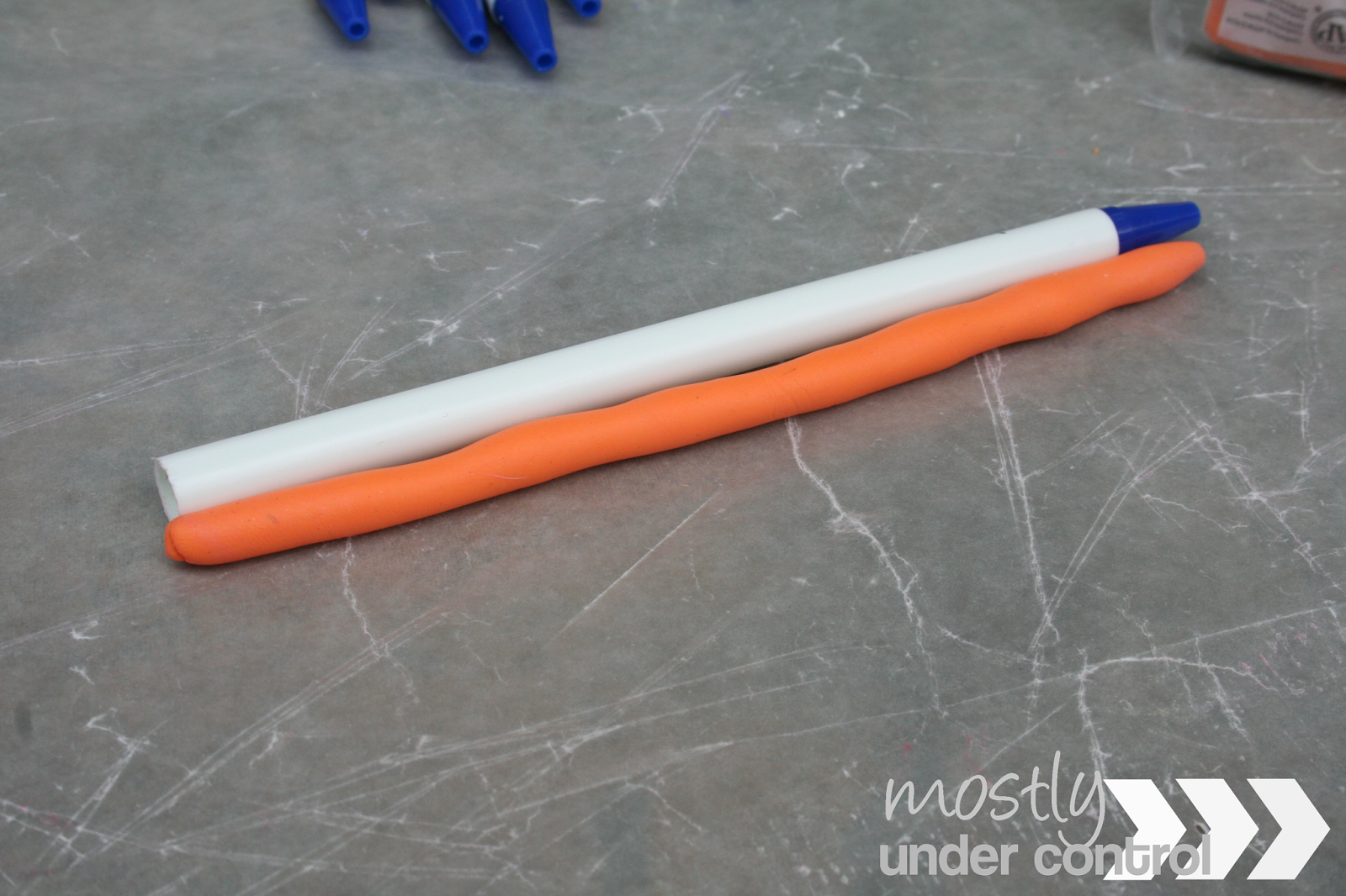 DIY Polymer Clay Pens - Mostly Under Control