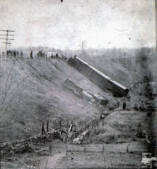 Historic Pelham: Pelhamville Train Wreck of 1885: Another Account ...