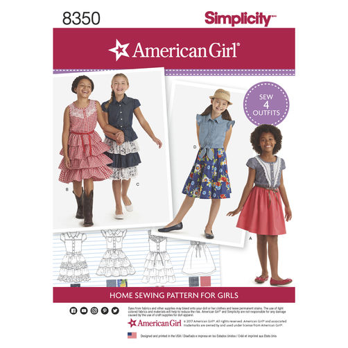 Dreaming of Dolls: New American Girl Simplicity patterns!