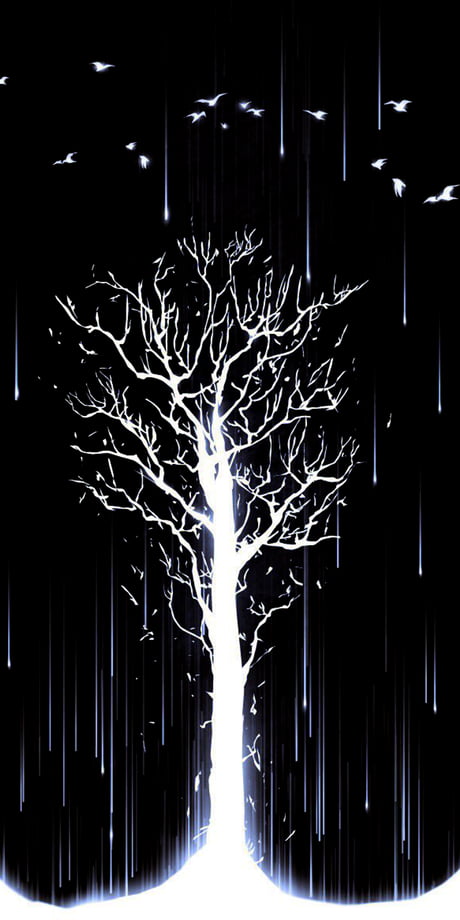 Light Tree Wallpaper - The Android Walls