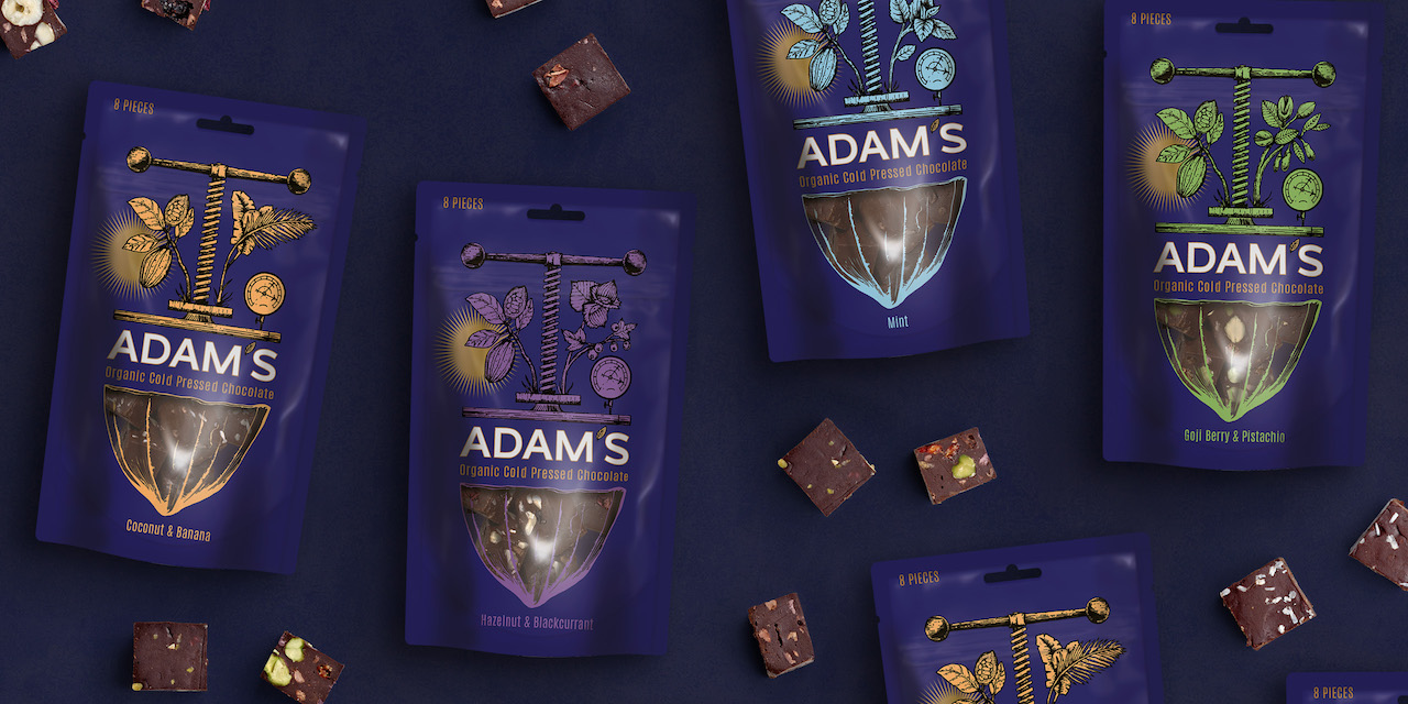 Adam's Cold-Pressed Chocolate on Packaging of the World - Creative ...