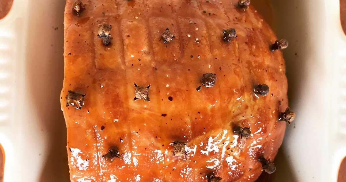 Little Baked Ham with Honey, Orange and Cloves
