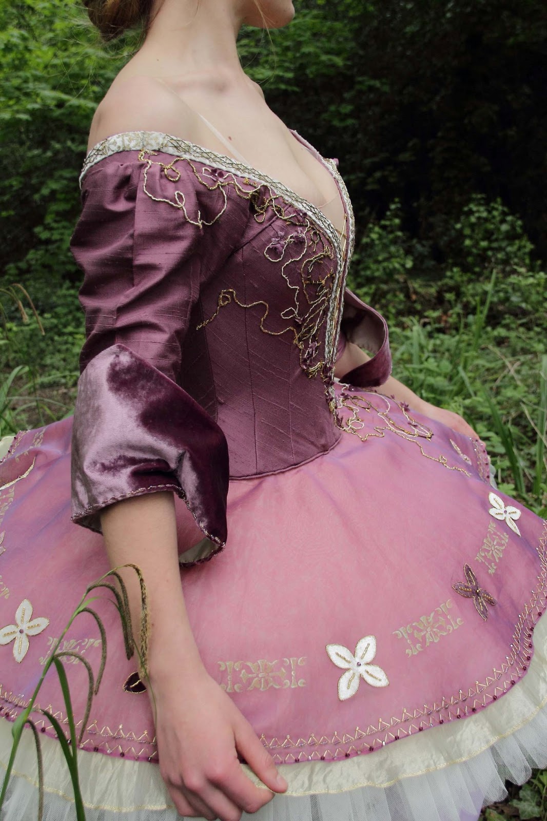 Belle Dame: The Silver Thimble: Ballet Tutu Photoshoot- Lilac Fairy and ...