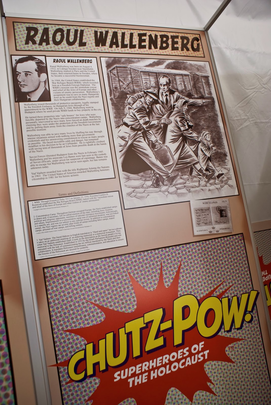 Notes From the Playground: Chutz-POW! The Rest of the Exhibit