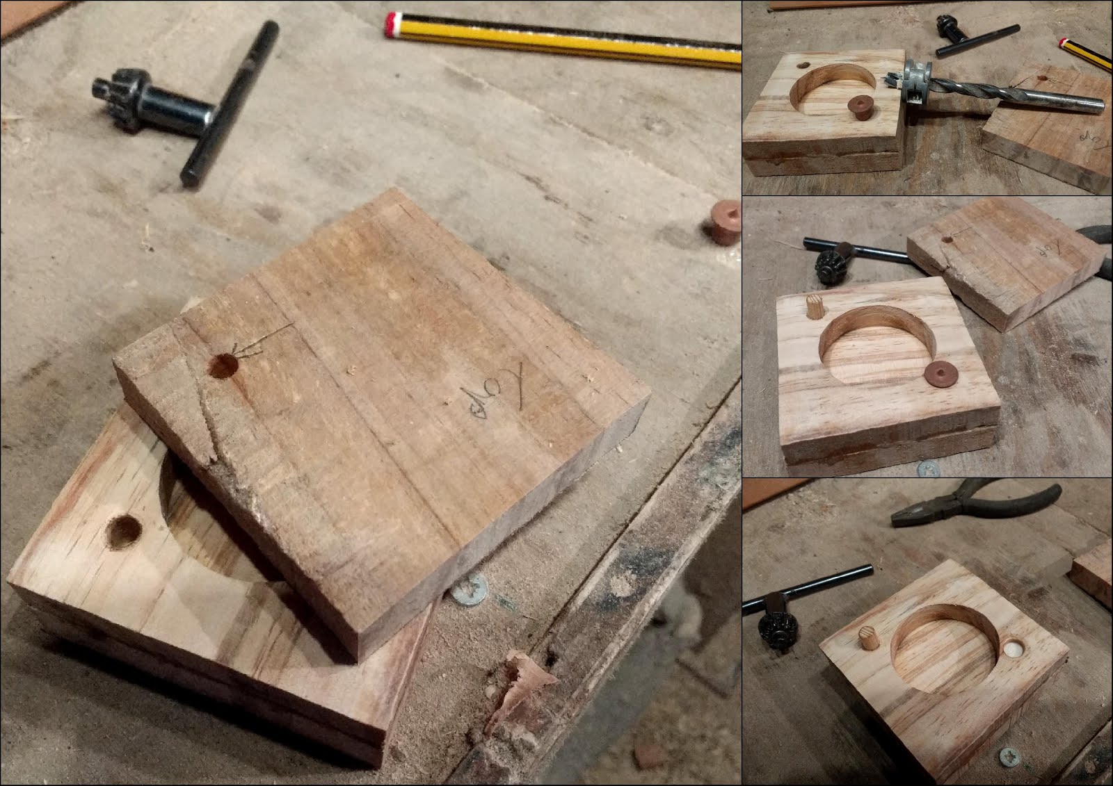 The Shed And Beyond: Simple swivel boxes...