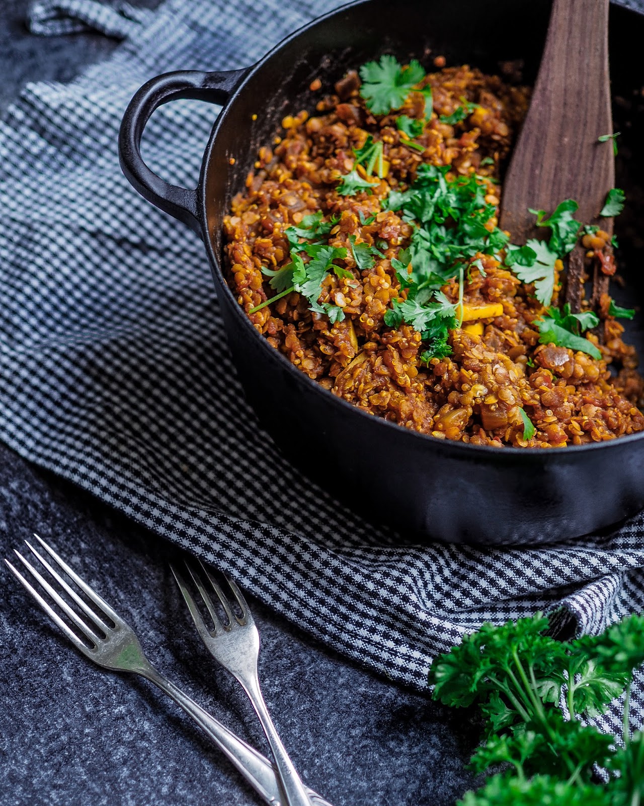 Lämmittävä linssi-kvinoapata (gl,v) | Nuts for wellness - terveellisiä ...