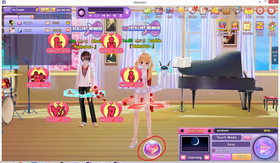 DanceOn 3D Anime Dancing Game Terbaik 2017