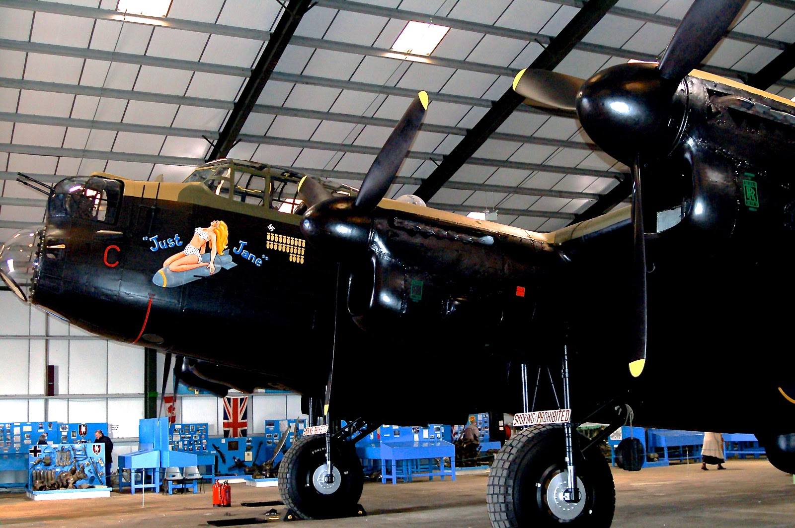 imac's Photos from the Minds Eye: NX 611 - JUST JANE Lancaster Bomber ...