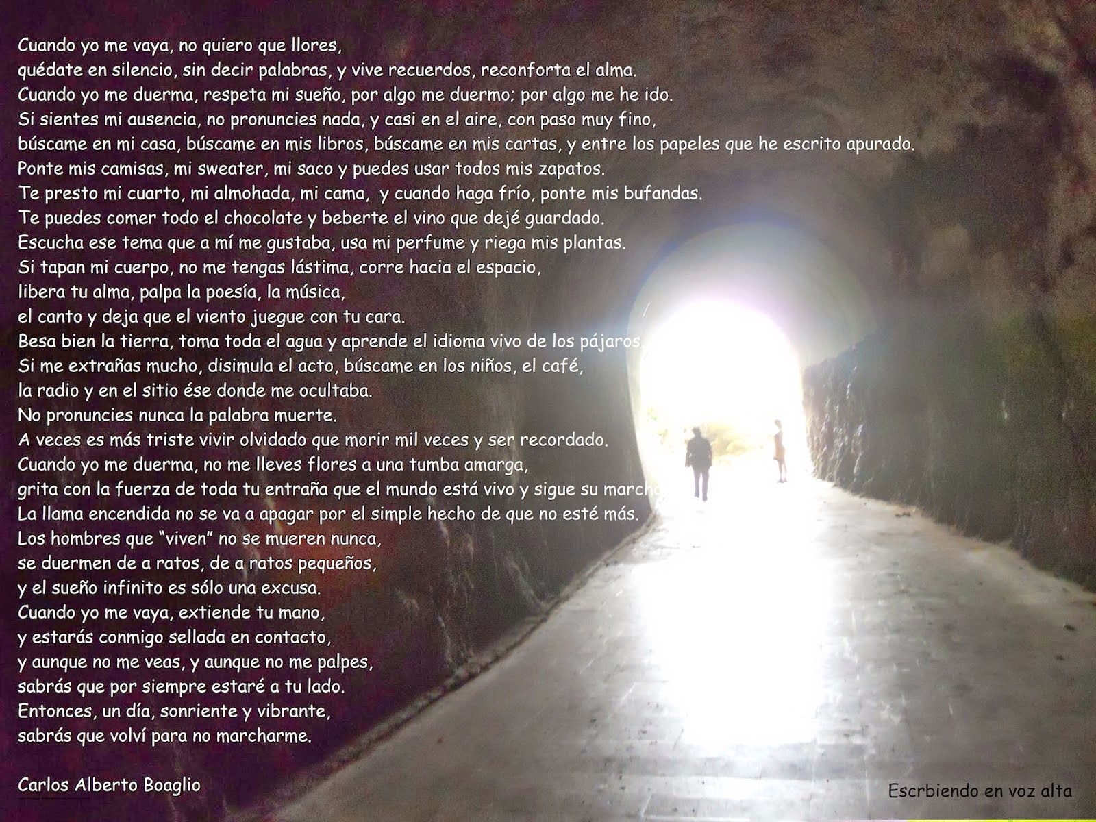 EL Rincón de Yanka: CUANDO YO ME VAYA