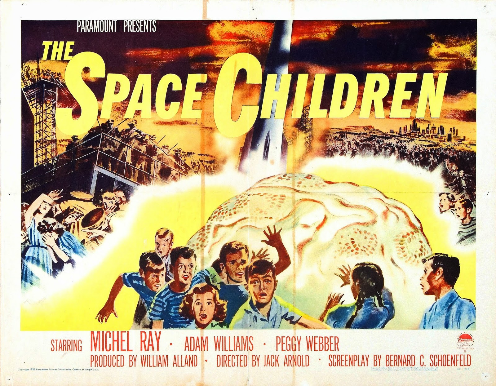 Obscure Video And DVD Blog: SPACE CHILDREN 1958 (OLIVE)
