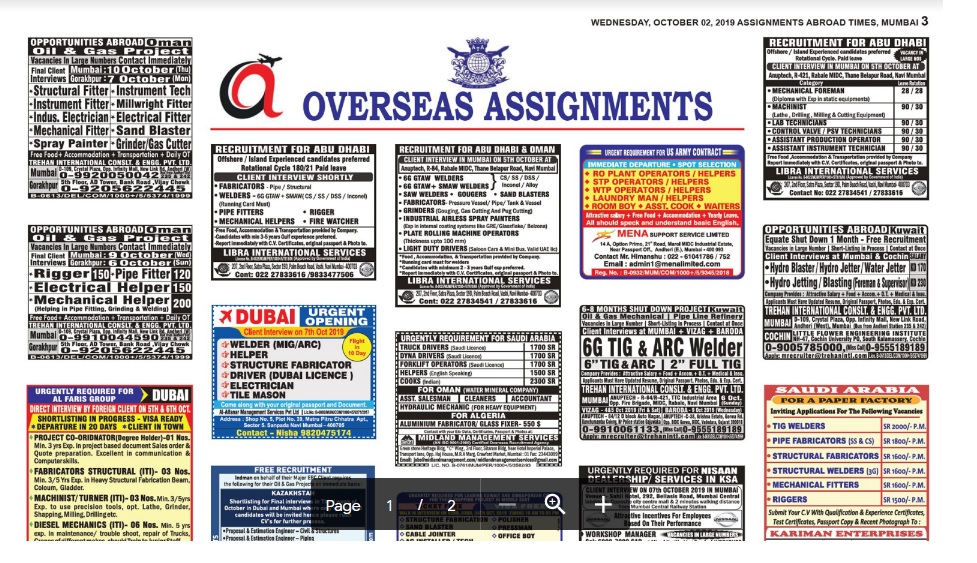 Assignment Abroad Times- 04th October 2023