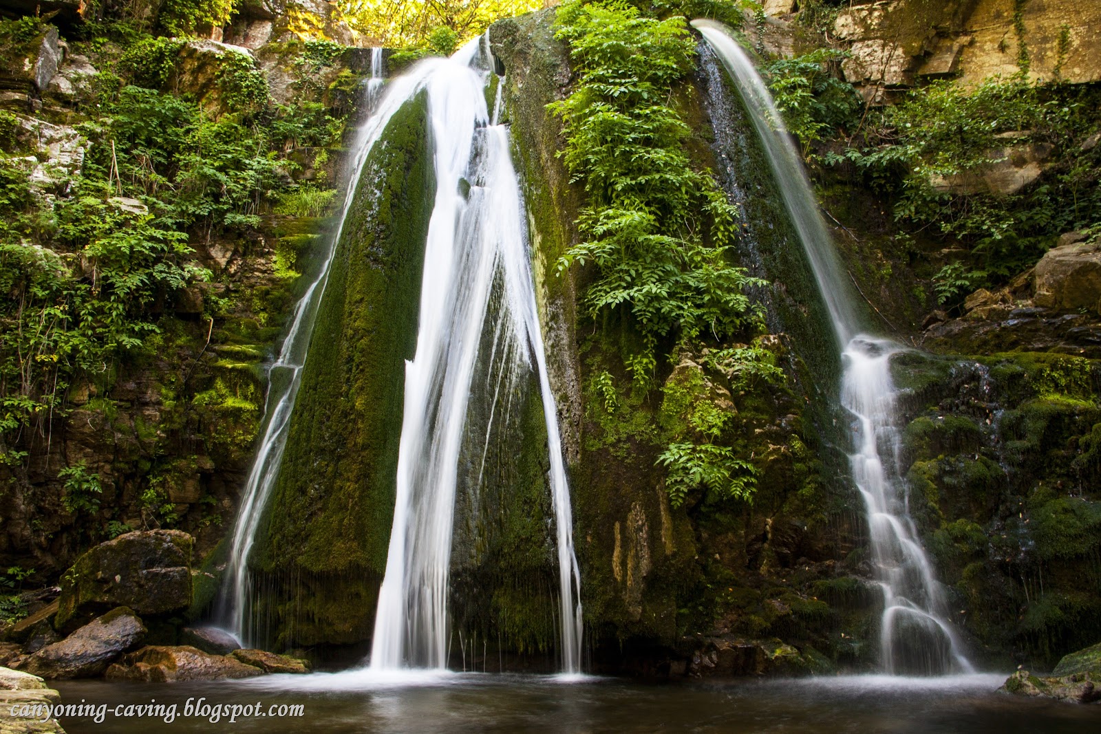 Canyoning - Caving: Καταρράκτες Βαρβάρας, Χαλκιδική