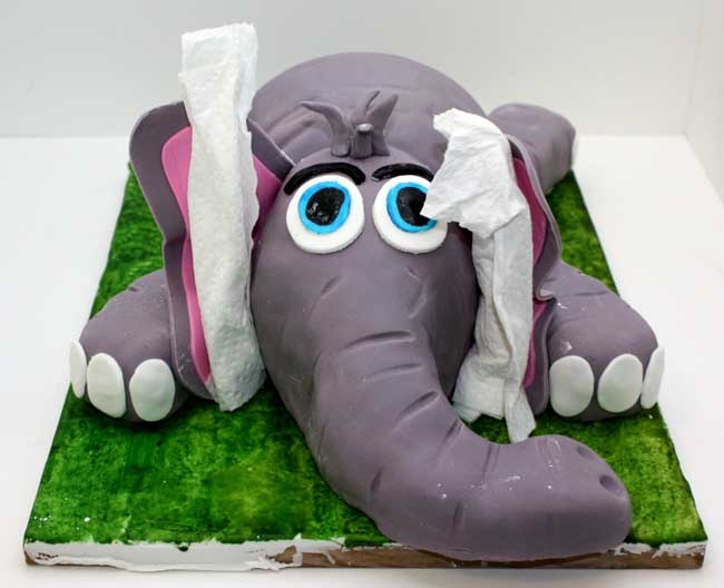 Sweet Eats Cakes: How to make an elephant cake tutorial