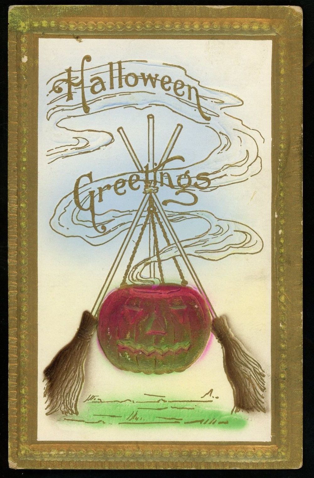 Halloween Postcards : Rose