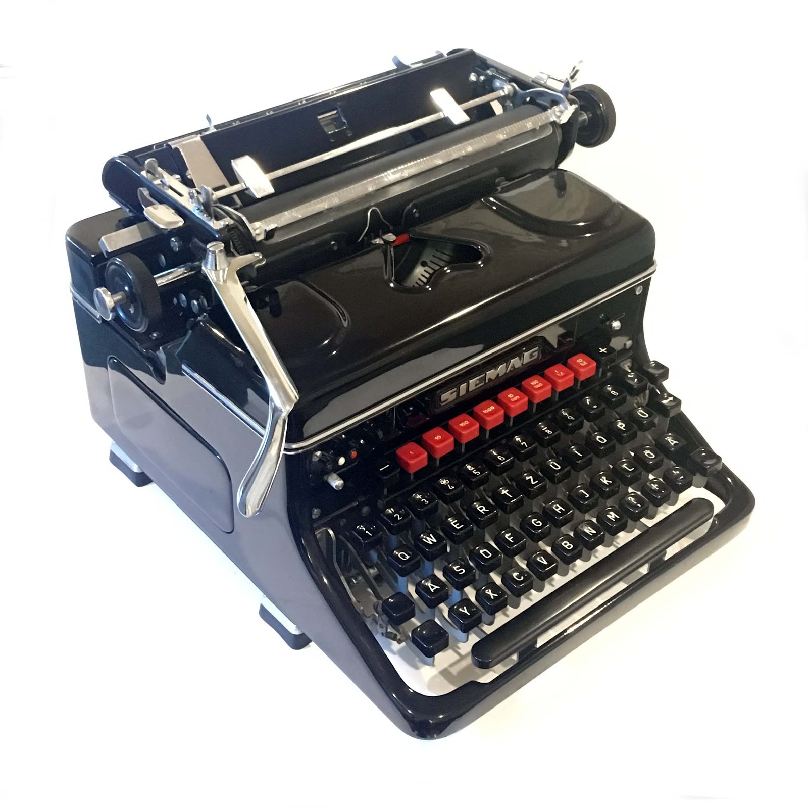 The Typewriter Revolution blog: 1950 Siemag II T typewriter