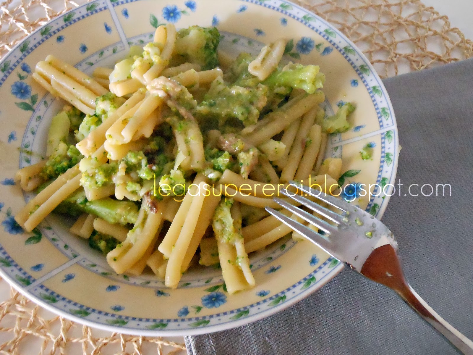 Pasta con i broccoli – La Lega dei Supereroi