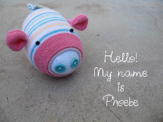 That Hapa Chick: Kawaii Monday: This Little Piggy Sock Pig Dolls