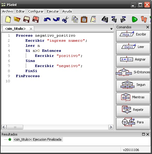 ciencias de la computacion: Aprendiendo a usar PSeint