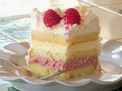 Welcome Home Blog: Lemon Raspberry Cream Buttermilk Cake