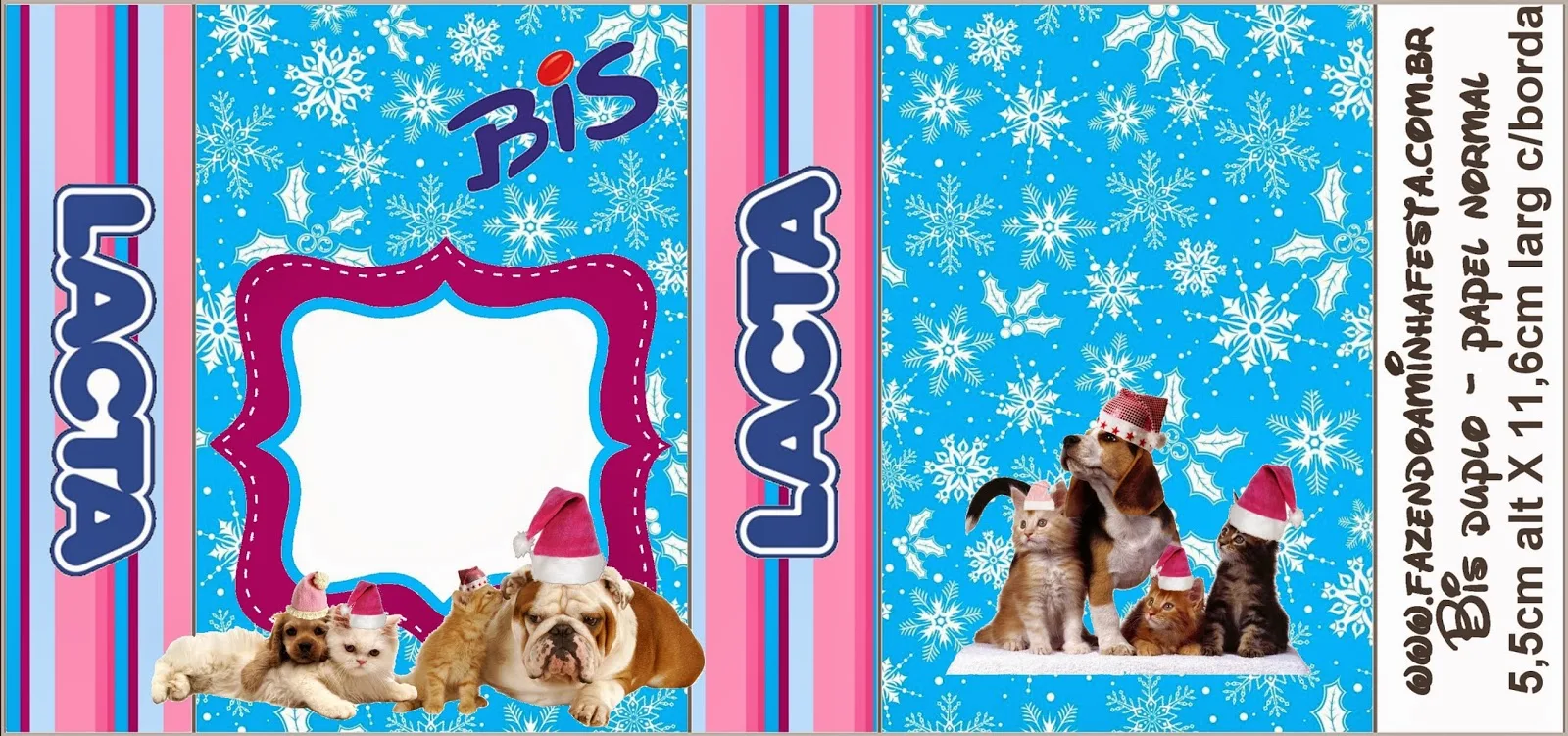 Dog and Cat in Christmas: Free Printable Candy Bar Labels. - Oh My ...