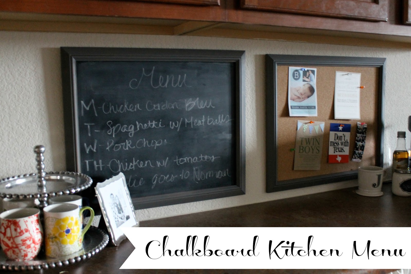 Wonderfully Made: Kitchen Menu Sign