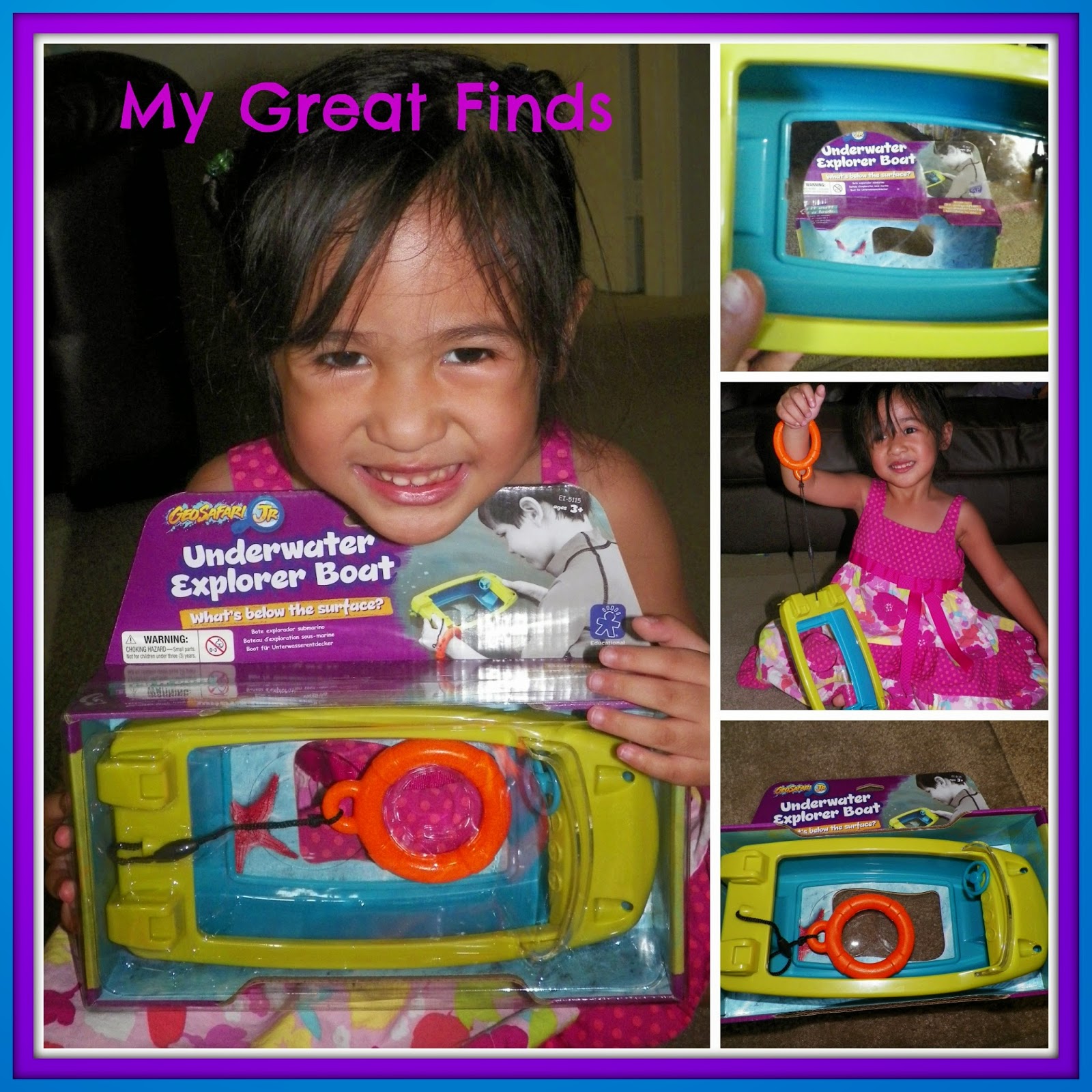 mygreatfinds: GeoSafari Jr.'s Underwater Explorer Boat From Educational ...