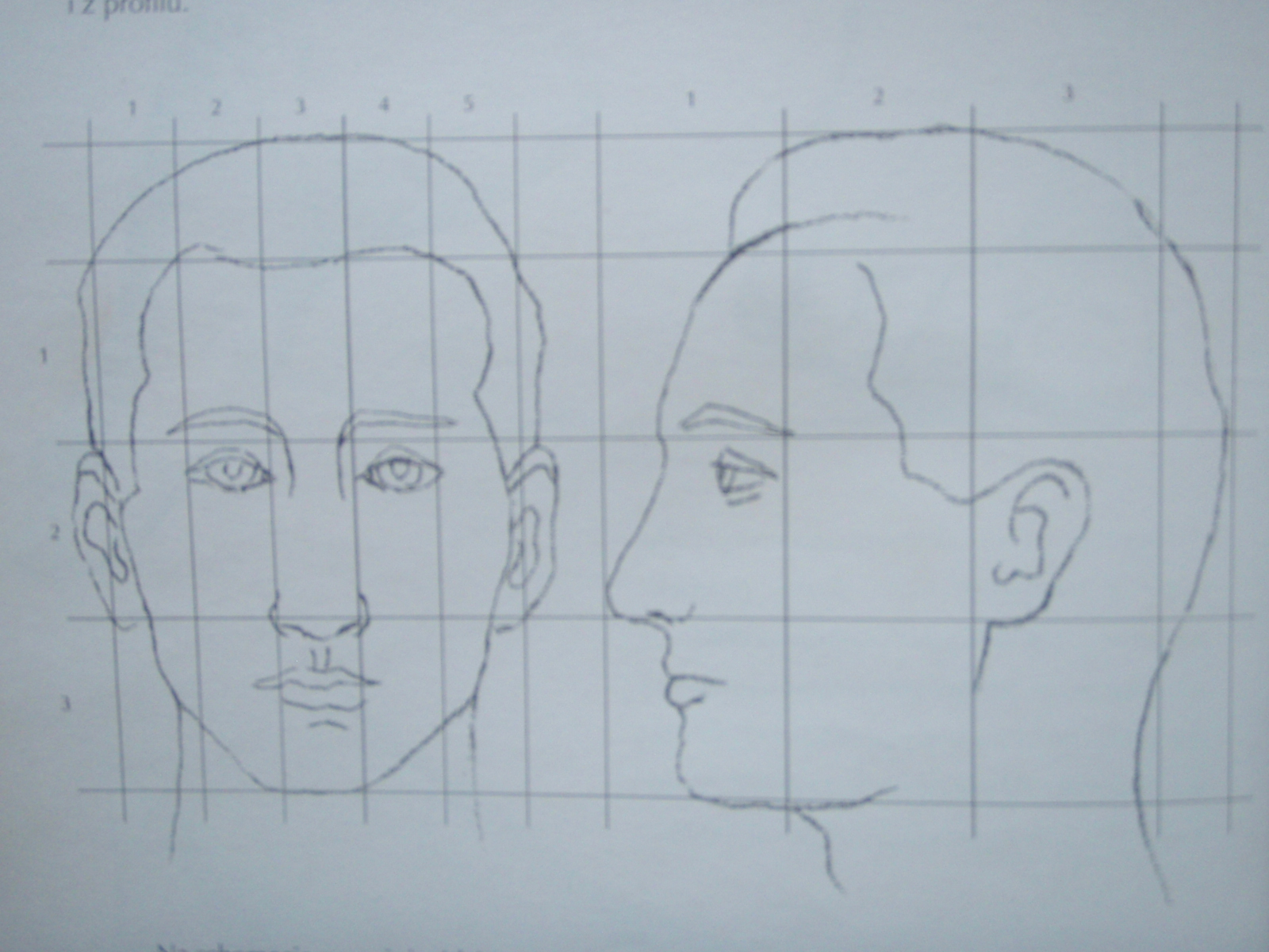 JAK RYSOWAC: JAK RYSOWAĆ GŁOWE I TWARZ