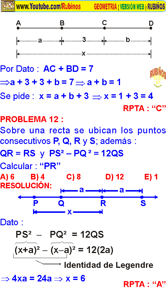 OPERACIONES CON SEGMENTOS EJERCICIOS RESUELTOS DE SECUNDARIA O MEDIA PDF