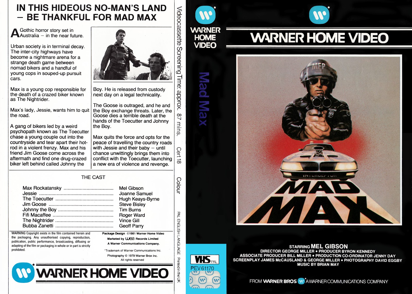 Futuro Finale 2088AD: MAD MAX vhs