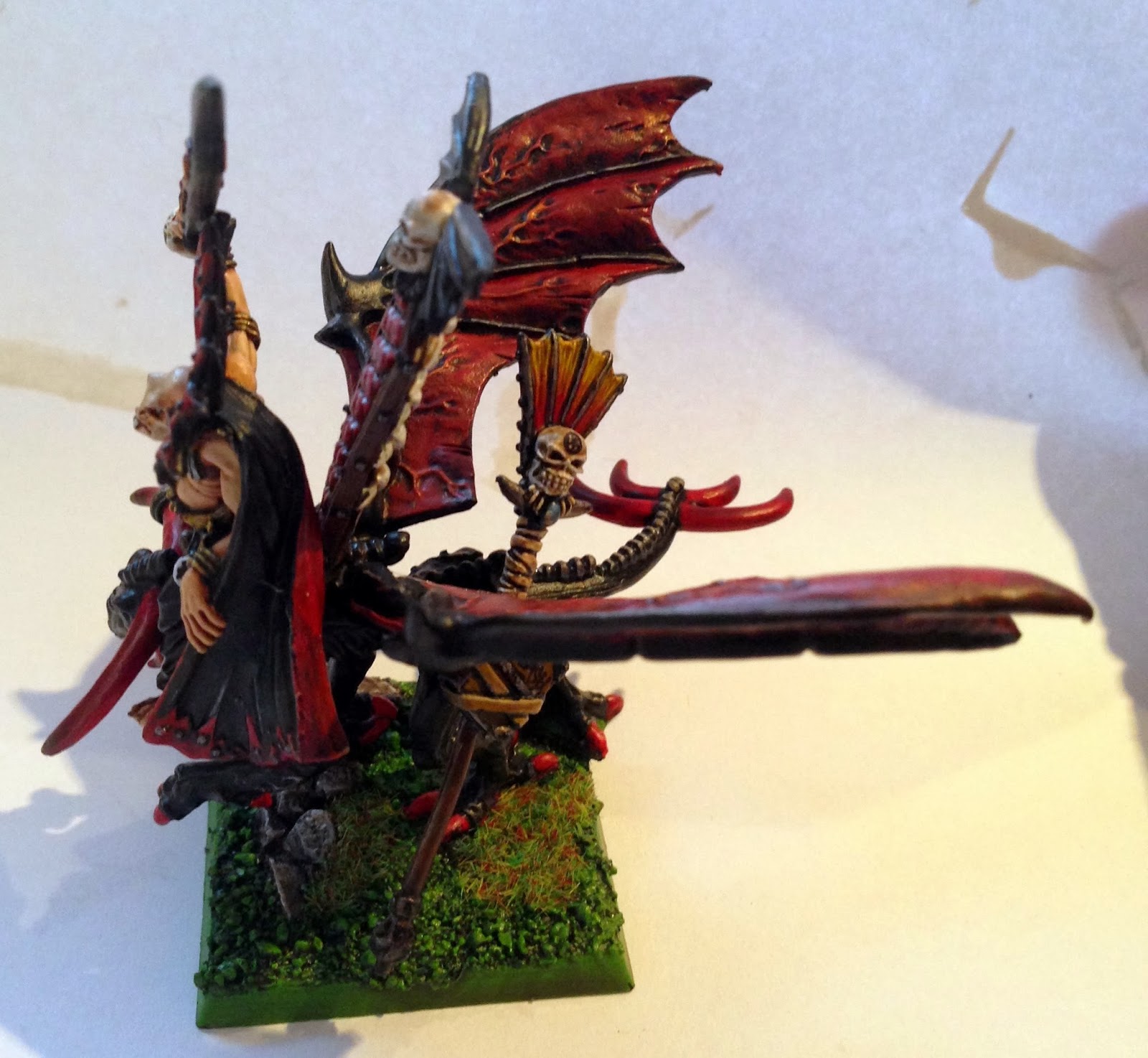 ScratchBox's Warhammer Project: Melkhior on Winged Nightmare