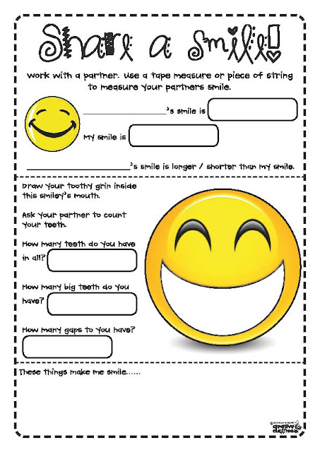 Creative Classroom: World Smile Day - Pass it on!