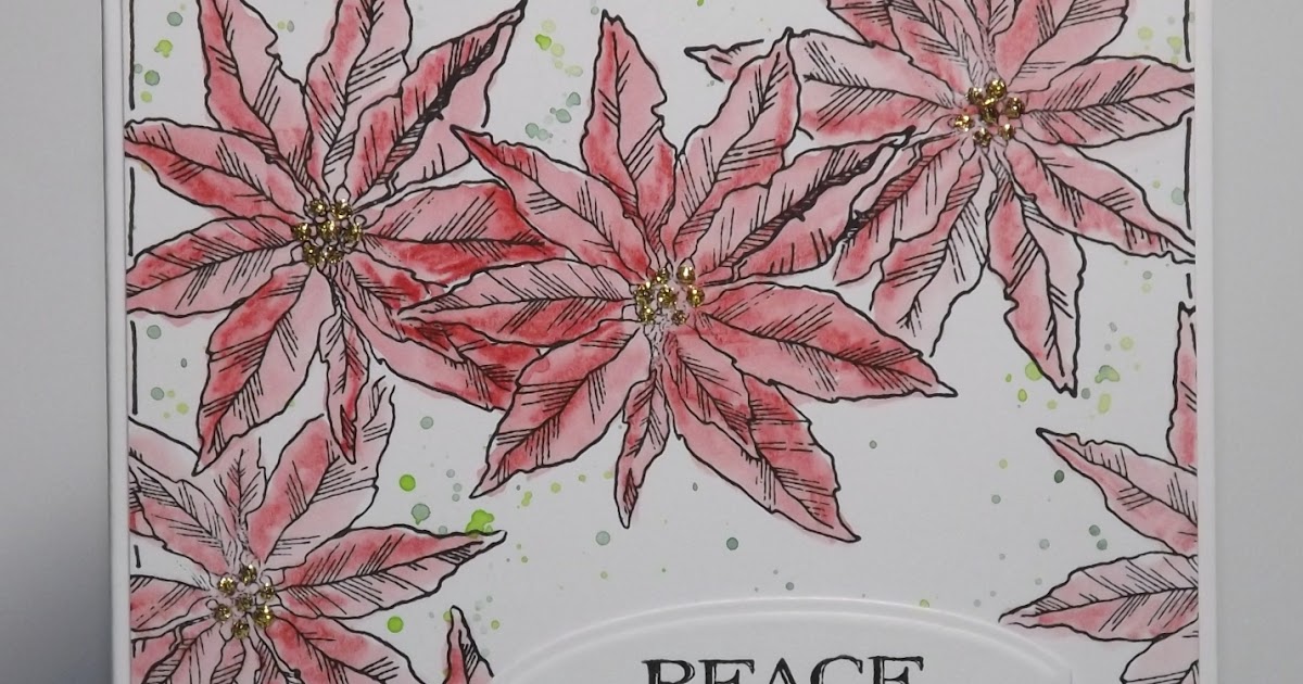 Ruby-Dooby-Doo Crafts: Poinsettia Christmas