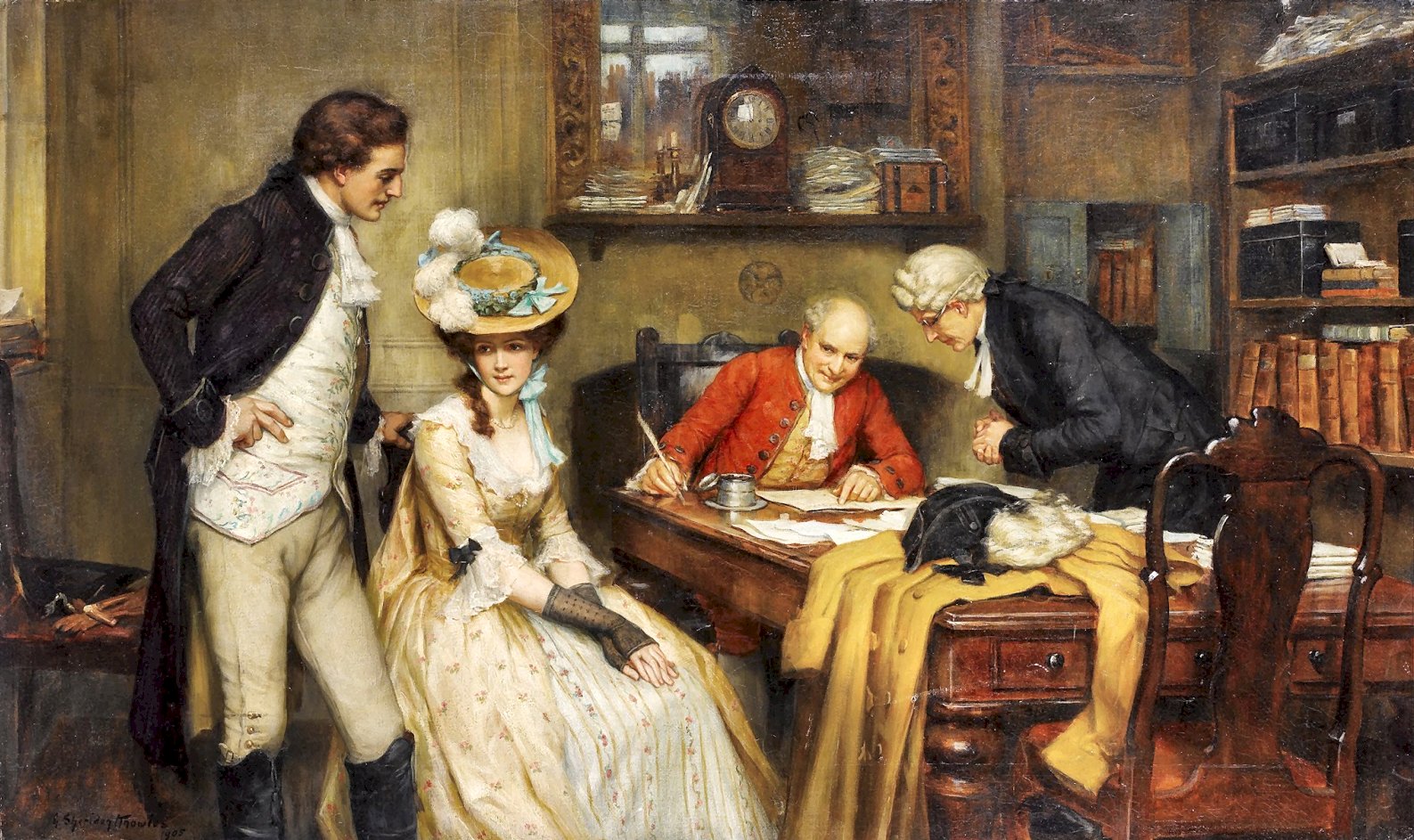 George Sheridan Knowles (1863-1931) | Genre painter | Tutt'Art ...