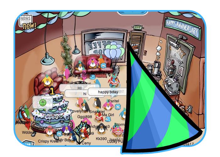Club Penguin Cheats 2017: Club Penguin Party Hats