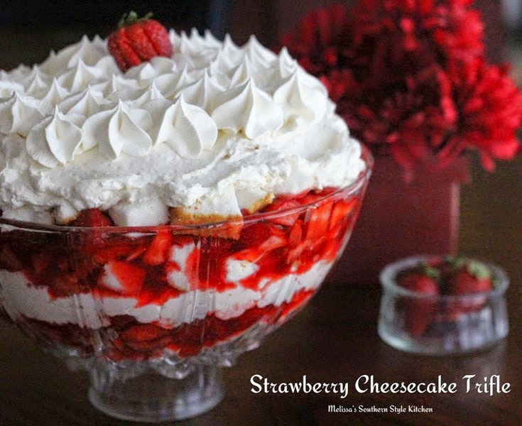 Strawberry Cheesecake Trifle - Girls Dishes